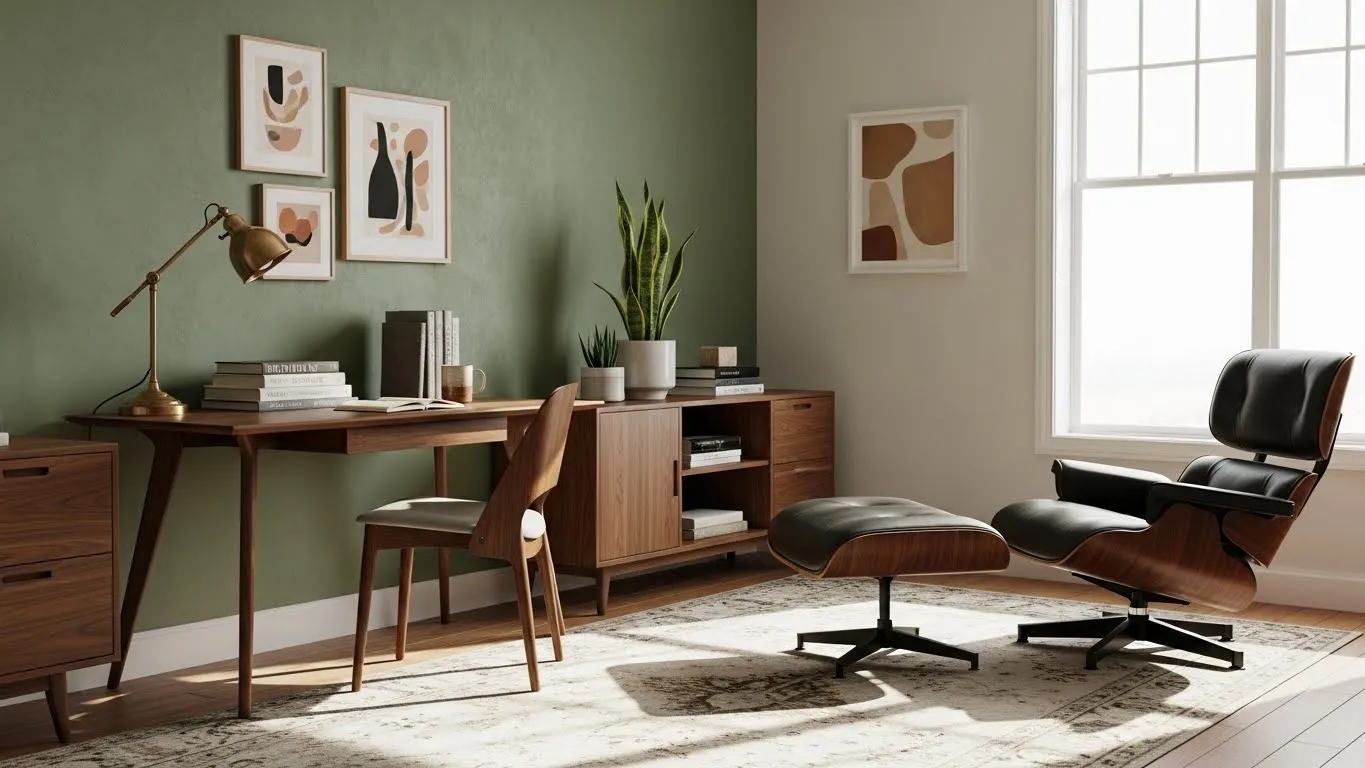 21 Sage Green Office Paint Colors That Feel Relaxing And Trendy