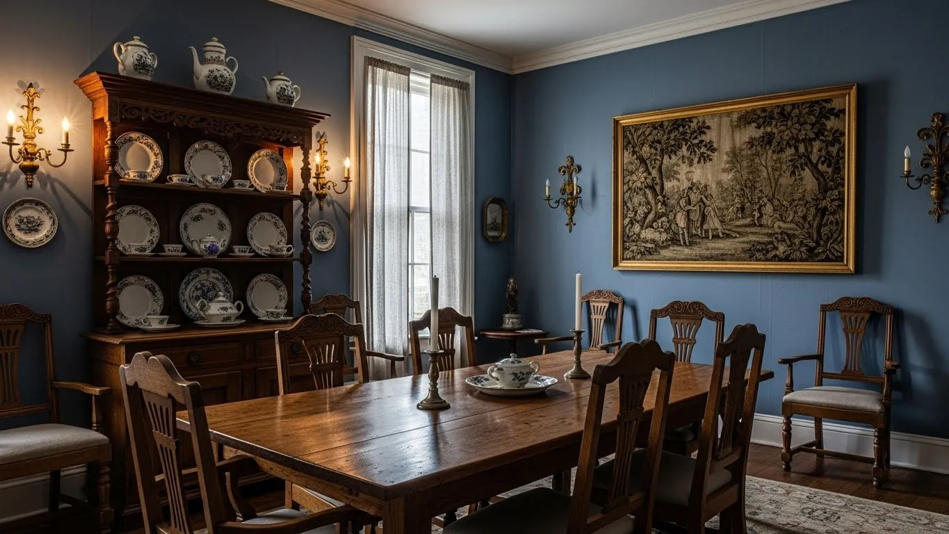 22 Vintage Dining Room Paint Colors With Old-World Charm