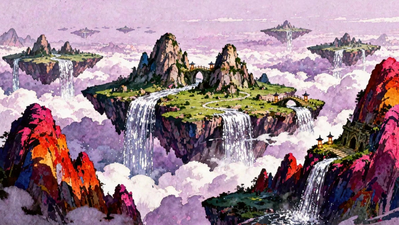 19 Ethereal Fantasy Landscape Painting Ideas Designed For Dreamlike Worlds