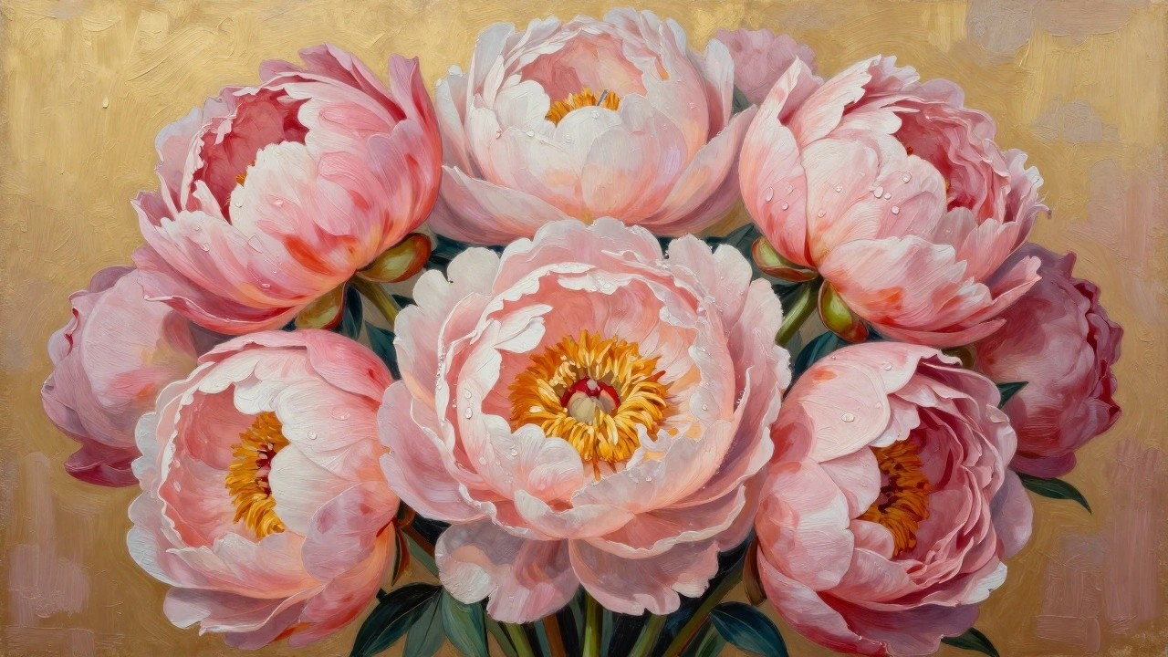 19 Soft Girly Canvas Painting Ideas Focused On Feminine Color Palettes