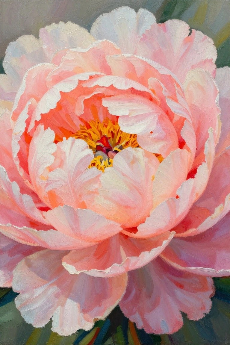 19 Soft Girly Canvas Painting Ideas Focused On Feminine Color Palettes