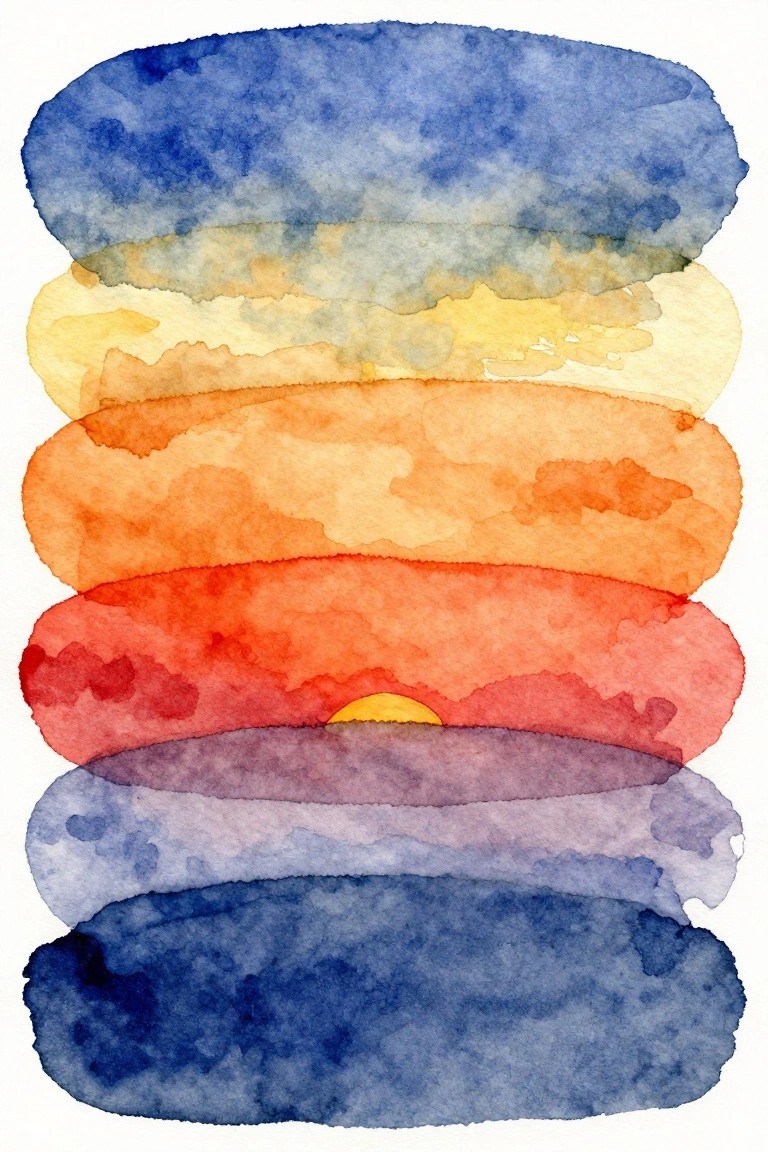 20 Simple Abstract Painting Ideas Without Detailed Drawing Skills