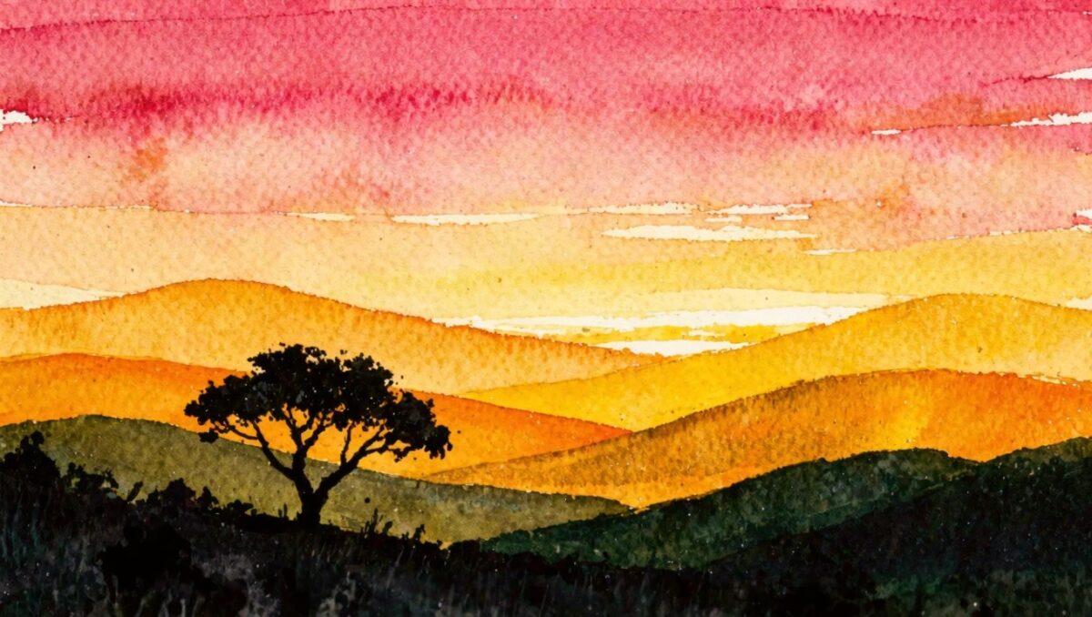 21 Easy Landscape Painting Ideas For Beginners Learning Depth And Distance
