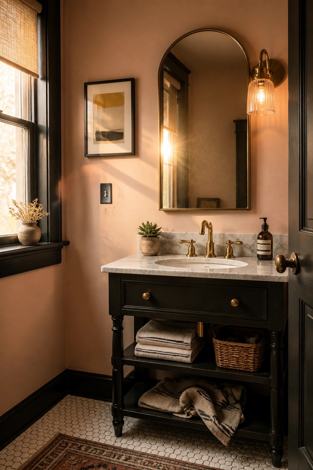 22 Bright Bathroom Paint Colors For Small Spaces, Powder Rooms, And Low ...